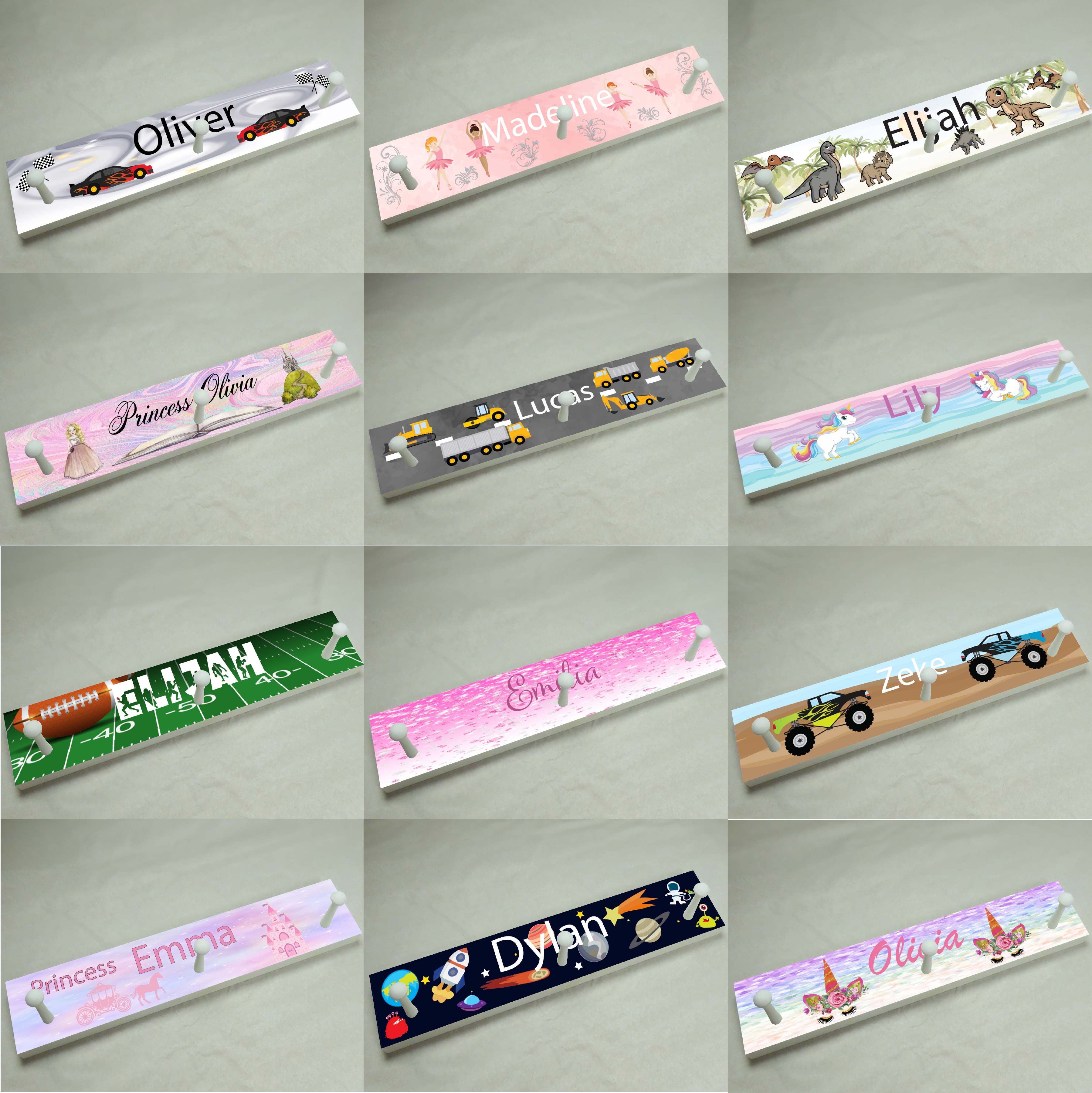 Personalized Coat Racks – Rhonda's Reborns